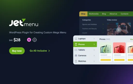 JetMenu – Mega Menu for Elementor Page Builder 2.4.11.1 » PillBanana.com » Plugins y Themes Premium